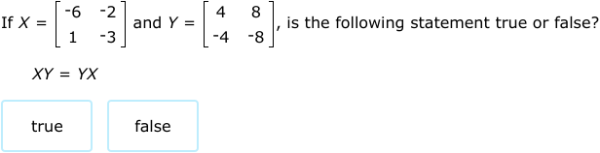 IXL - Properties of matrices (Algebra 2 practice)