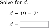 IXL | Solve one-step addition and subtraction equations with whole ...