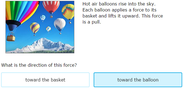 IXL - Identify directions of forces (4th grade science practice)