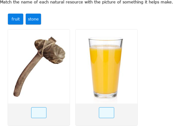 IXL | Natural resources | 3rd grade science