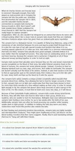 IXL | Read about animals | 7th grade language arts