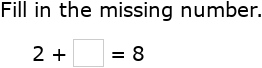 IXL | Complete the addition sentence - make 8 | Kindergarten math