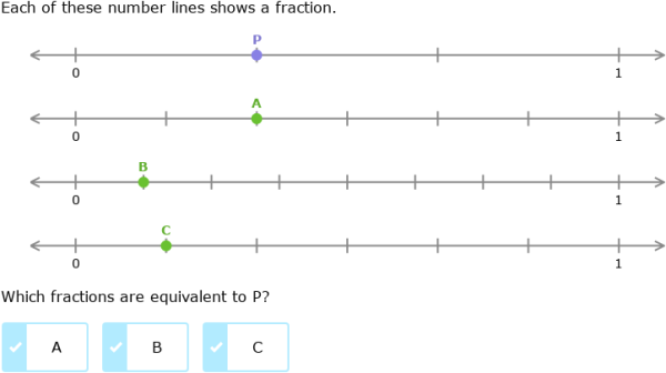 IXL Identify Equivalent Fractions On Number Lines 3rd Grade Math