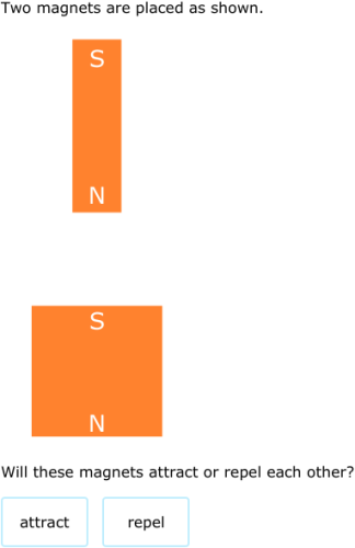 IXL | Identify magnets that attract or repel | 4th grade science
