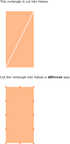 IXL | Make halves in different ways | 2nd grade math