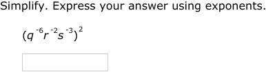 IXL - Properties of exponents (Geometry practice)