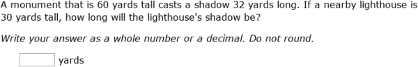 IXL - Similar triangles and indirect measurement (Geometry practice)