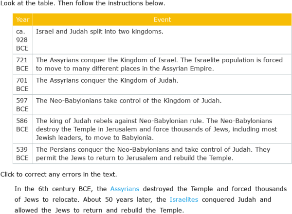 IXL | Origins of Judaism | 6th grade social studies