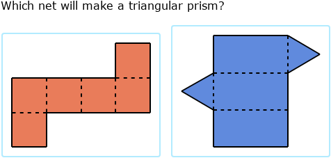 IXL | Nets of three-dimensional figures | 3rd grade math
