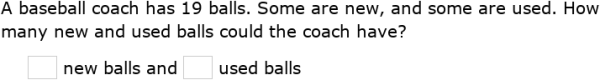 IXL | Word problems with both addends unknown - up to 20 | 1st grade math