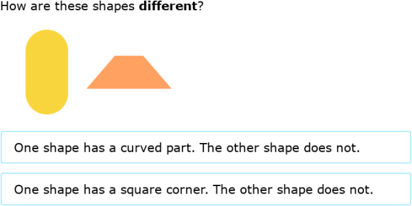 IXL | Compare shapes using attributes | Kindergarten math