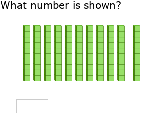 IXL | Place value models with tens and ones - 100 to 110 | 1st grade math