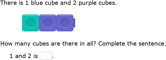 IXL | Put together numbers using cubes - sums of 3 to 5 | Kindergarten math