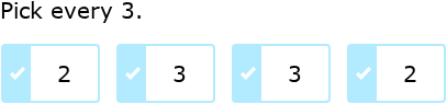IXL | Identify numbers - up to 3 | Kindergarten math