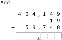 IXL | Add 3 or more numbers up to millions | 4th grade math