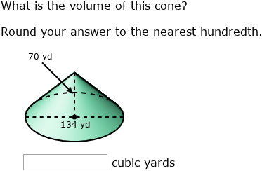 IXL - Volume of pyramids and cones (Algebra 2 practice)