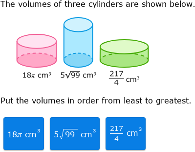 IXL | Checkpoint: Compare and order real numbers | 8th grade math