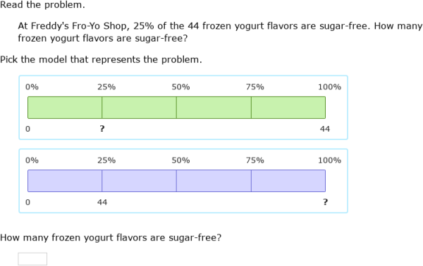 Solving Percent Problems