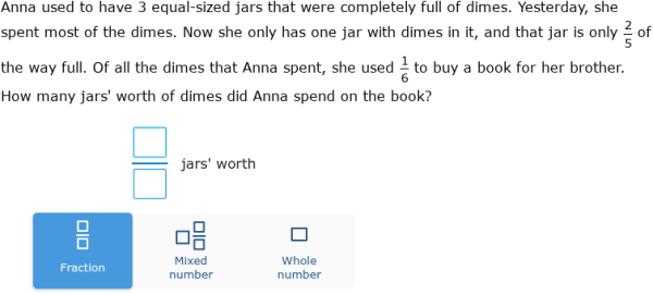 IXL | Multiply fractions and mixed numbers: multi-step word problems ...