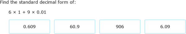 IXL | Convert decimals between standard and expanded form: hundredths ...