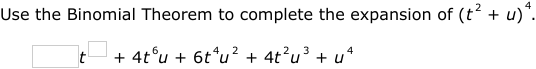 IXL - Binomial Theorem II (Algebra 2 practice)