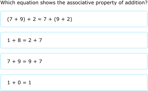 Commutative Property Of Addition