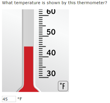 IXL - Read a thermometer (3rd grade science practice)