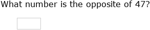 IXL | Understanding opposite integers | 5th grade math