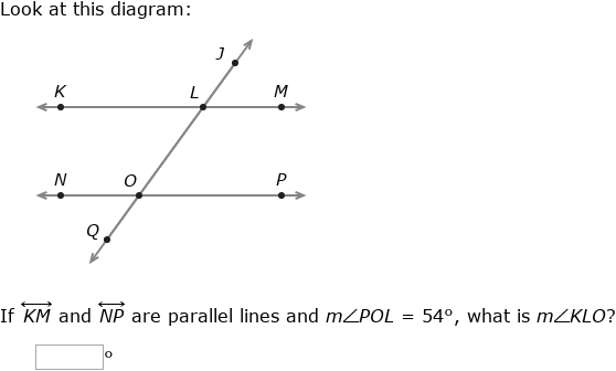 IXL | Transversals of parallel lines: find angle measures | 8th grade math