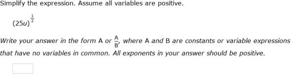 IXL - Checkpoint: Exponents and radicals (Algebra 1 practice)