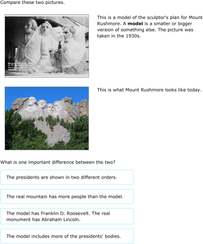 IXL | Mount Rushmore | 4th grade social studies