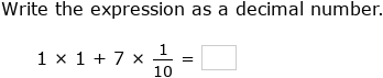 IXL | Convert decimals between standard and expanded form: tenths | 4th ...