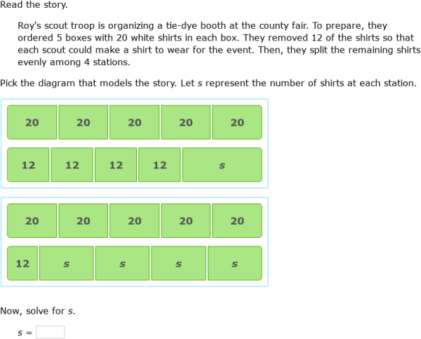 IXL | Use strip diagrams to represent and solve multi-step word ...