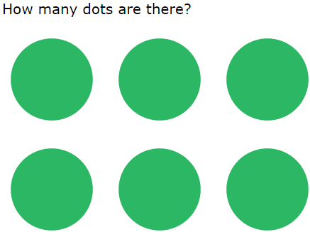 IXL - Count dots - up to 10 (Pre-K math practice)