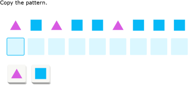 IXL | Growing patterns | Pre-K math
