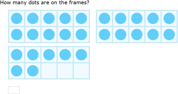 IXL | Count on ten frames - up to 30 | Kindergarten math
