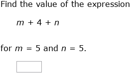 IXL | Evaluate variable expressions | 6th grade math
