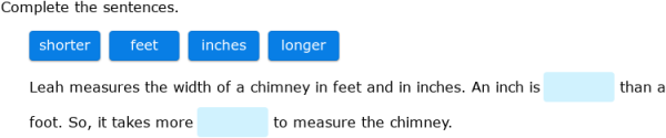 IXL | Measure with different customary units: inches, feet, and yards ...