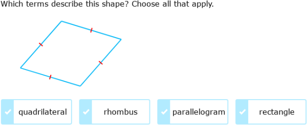 IXL - Classify quadrilaterals I (Geometry practice)