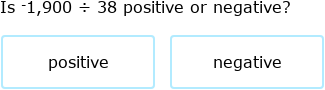 IXL | Integer division rules | 7th grade math