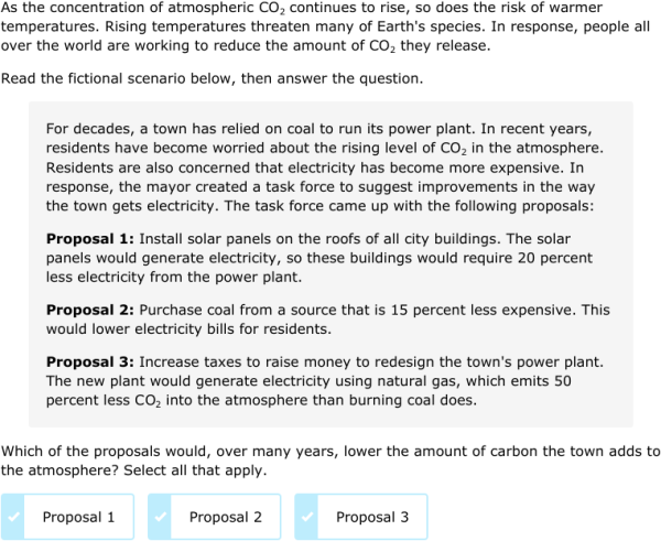 IXL | The carbon cycle | 7th grade science