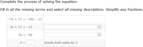 IXL - Checkpoint: Solve equations and inequalities (Algebra 1 practice)