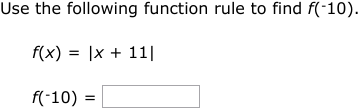 IXL - Evaluate functions (Algebra 2 practice)