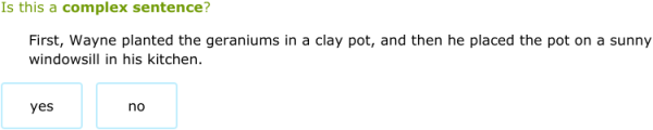 IXL | Is the sentence simple, compound, or complex? | 5th grade ...