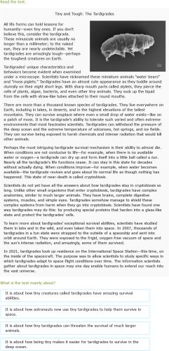 IXL | Read about animals | 6th grade language arts