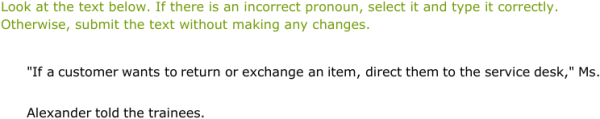 IXL | Correct inappropriate shifts in pronoun number and person | 9th ...