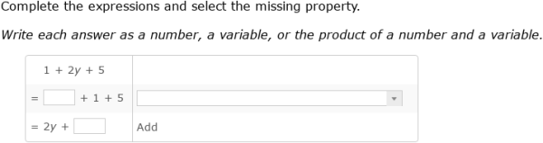IXL | Simplify expressions using properties | 7th grade math