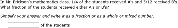 IXL | Add, subtract, multiply, and divide fractions: word problems ...