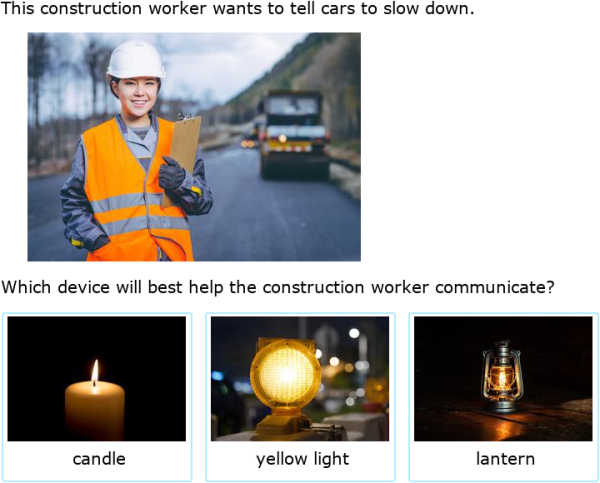 IXL | How do we use light and sound to communicate? | 1st grade science