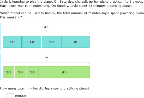 IXL | Use strip diagrams to represent and solve two-step word problems ...